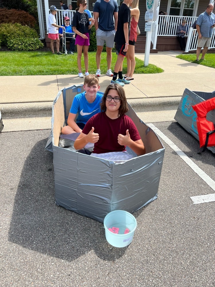 Cardboard Boat Regatta: Speed | Edgewood Middle School